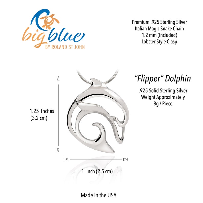 Dolphin Necklace Sterling Silver for Women Dolphin Gifts for - Etsy