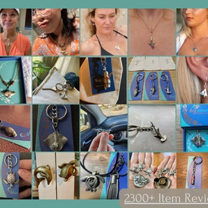 Shark Tooth Keychain, Shark Tooth Keyring, Tiger Shark Tooth Key Chain ...