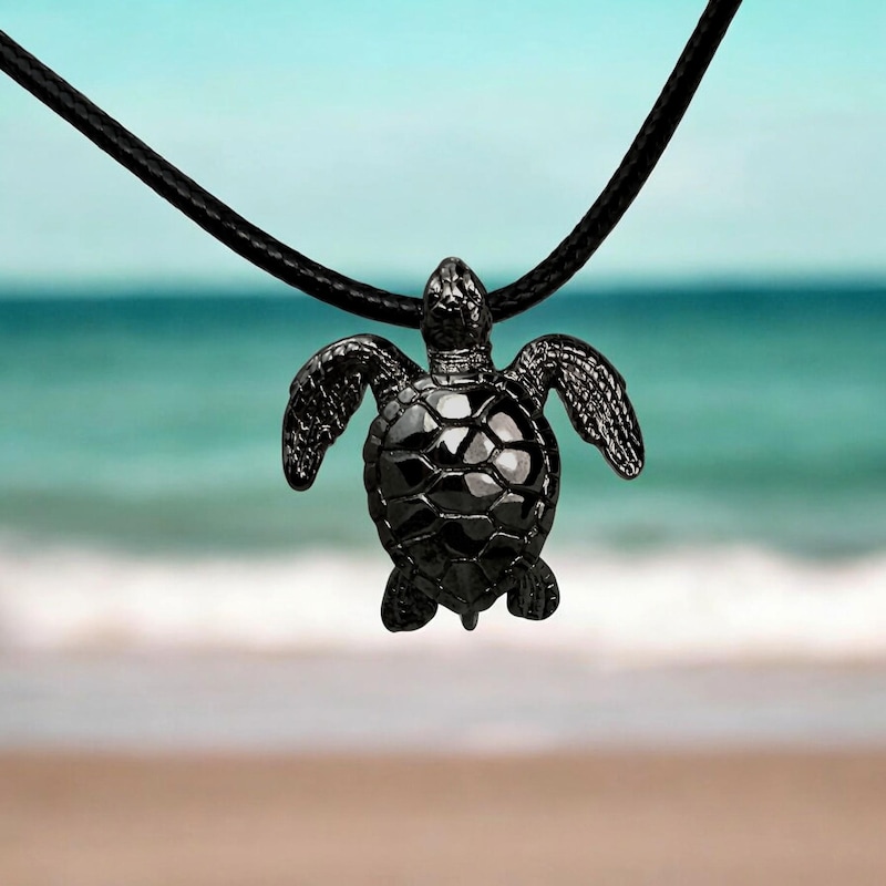 Turtle Necklace - Etsy