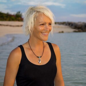 Pewter Whale Shark Necklace: Handcrafted Ocean Jewelry - Etsy