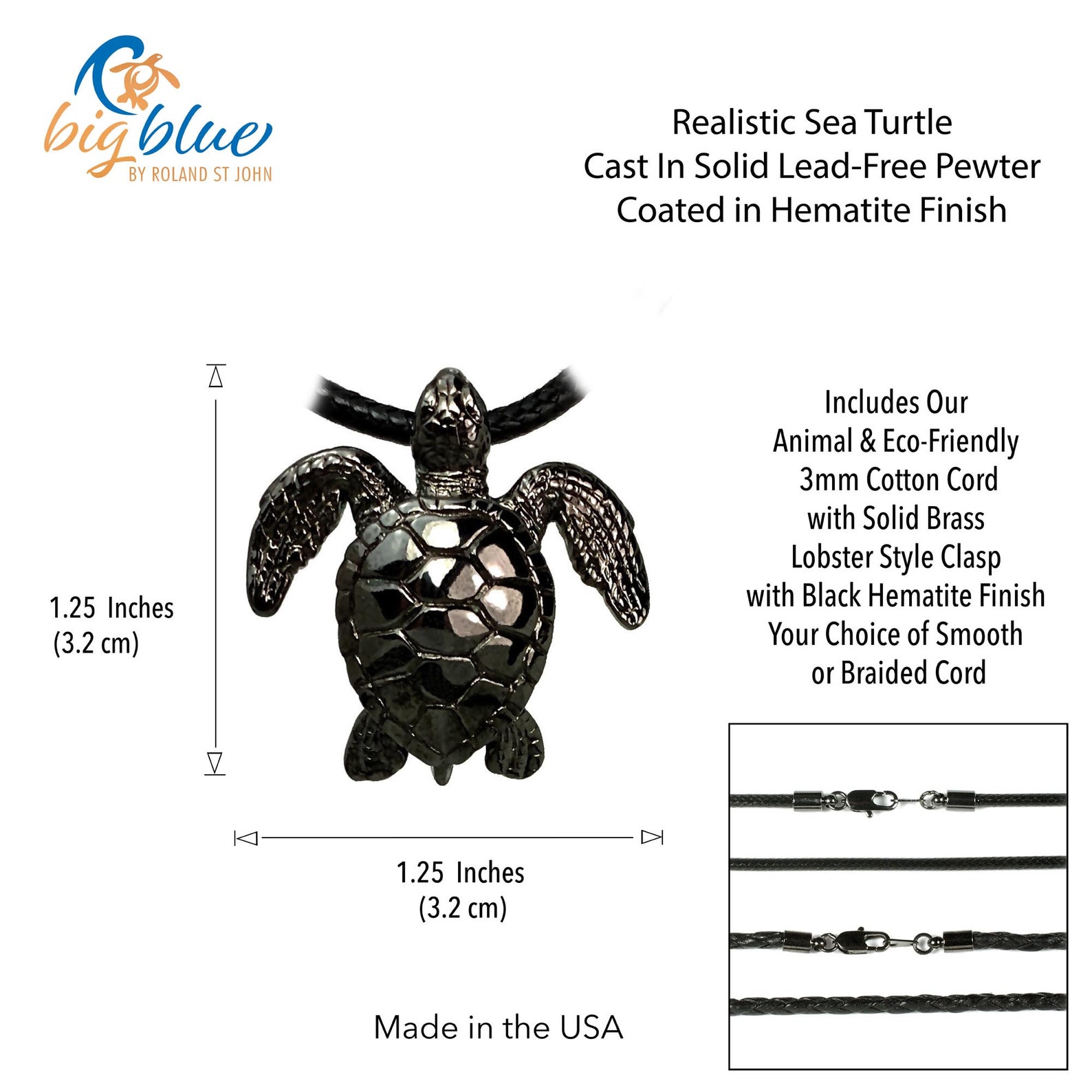 Turtle Necklace for Women and Men Sea Turtle Necklace - Etsy