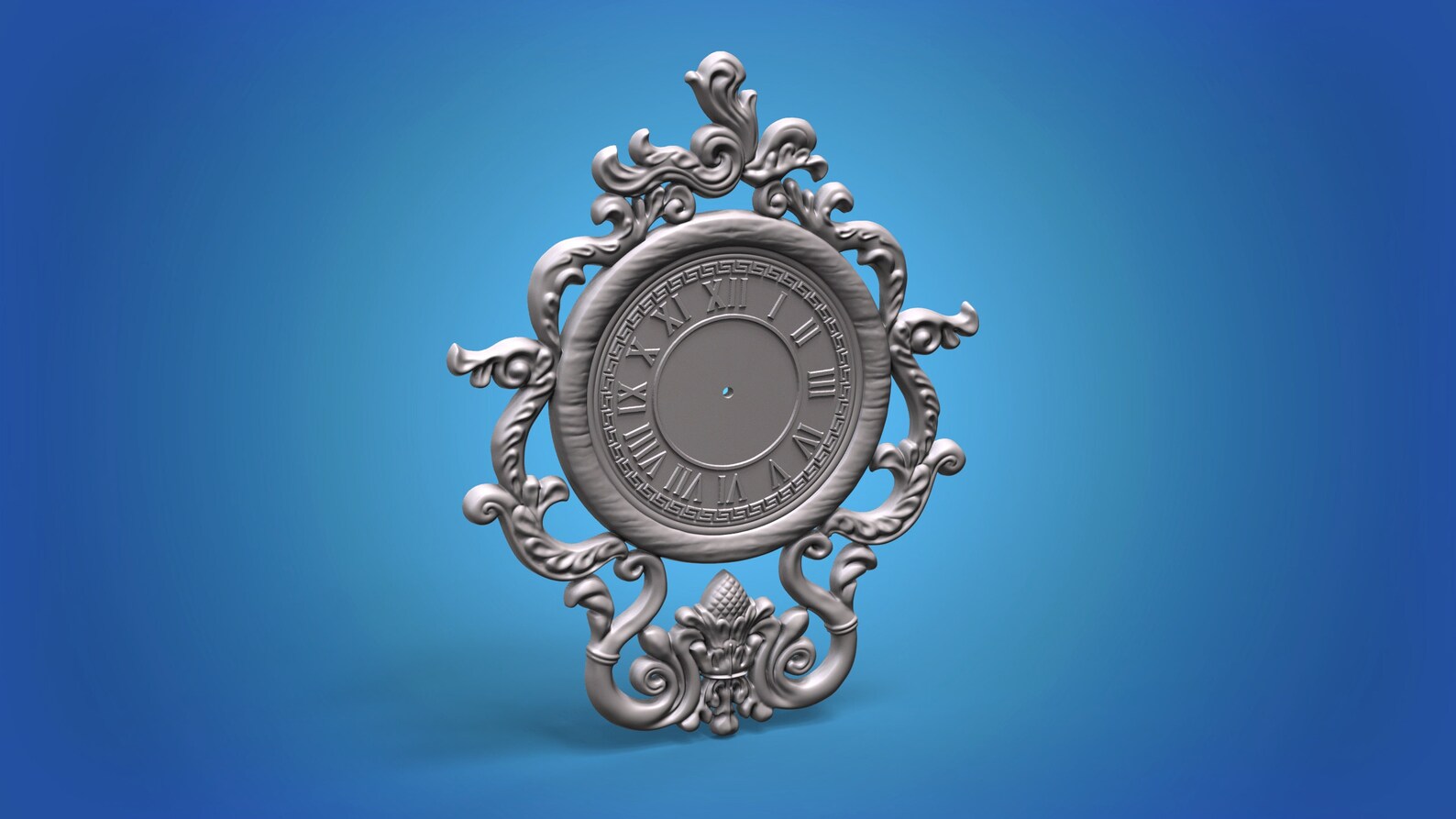 Wall Clock 3d STL Model for CNC Router and 3d Printing - Etsy