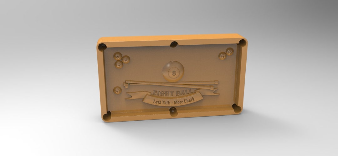 8 Ball Pool 3D Design for CNC and 3D Printing Sport Toys Art Models - Etsy