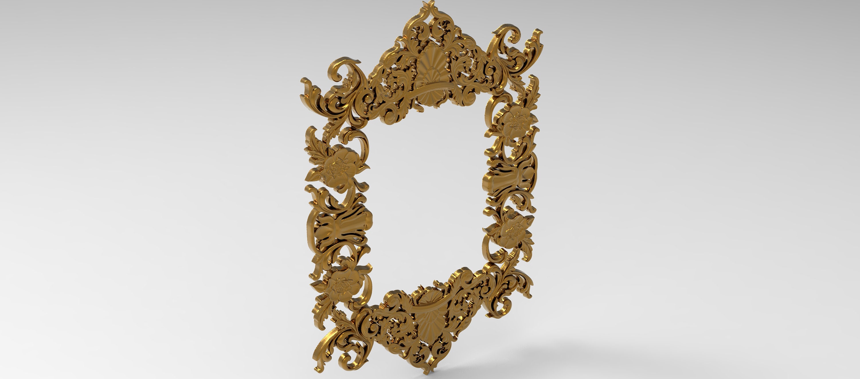 Mirror Frame 3d STL Model for CNC Router and 3d Printing - Etsy