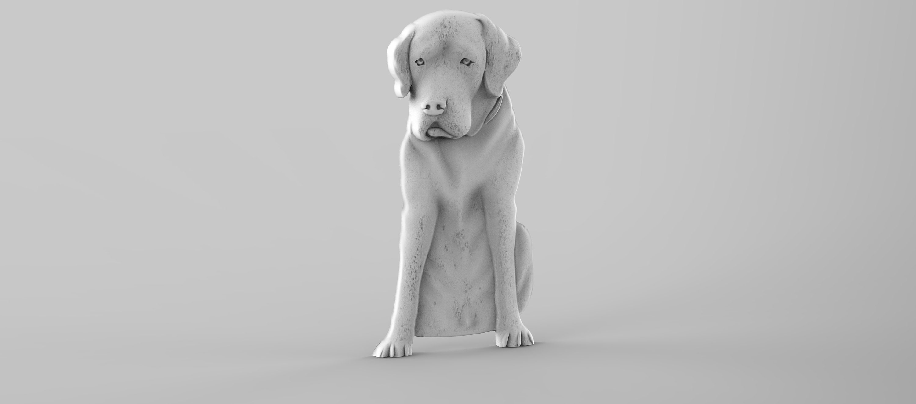 Labrador Dog 3d STL Model for CNC Router and 3d Printing - Etsy