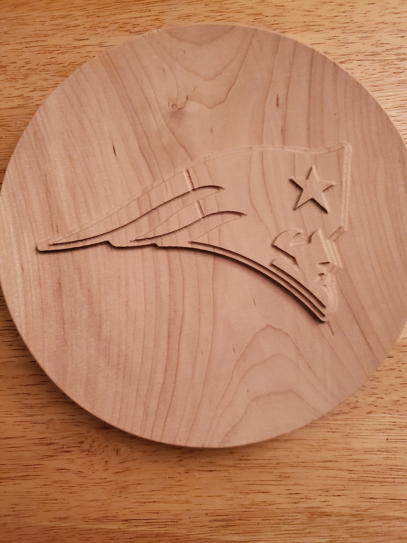 Patriots Logo 3d STL Model for CNC Router and 3d Printing - Etsy