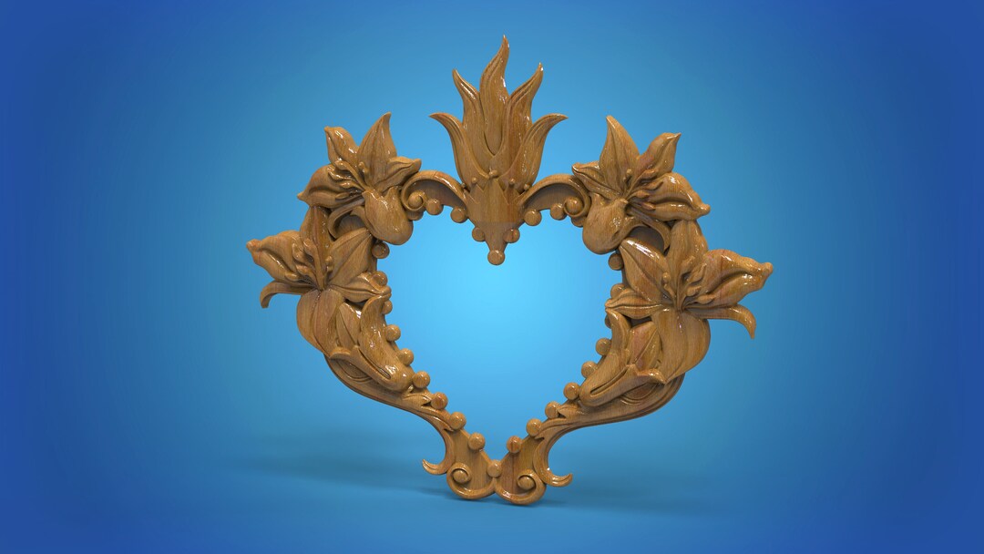 Mirror Frame 3d STL Model for CNC Router and 3d Printing - Etsy