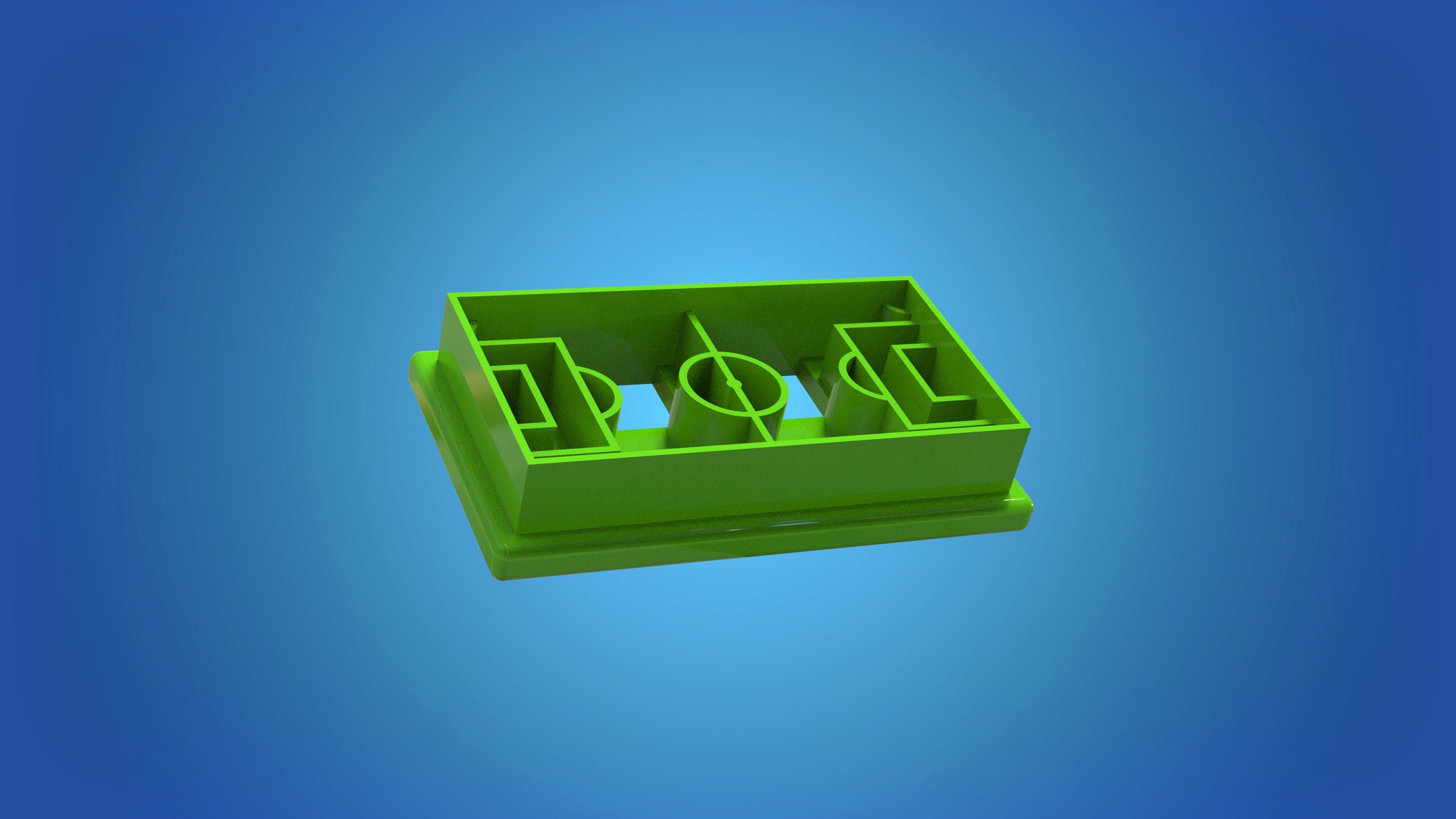 Football Stadium Cookie Cutters STL Files/multi-size, 3D STL Files ...