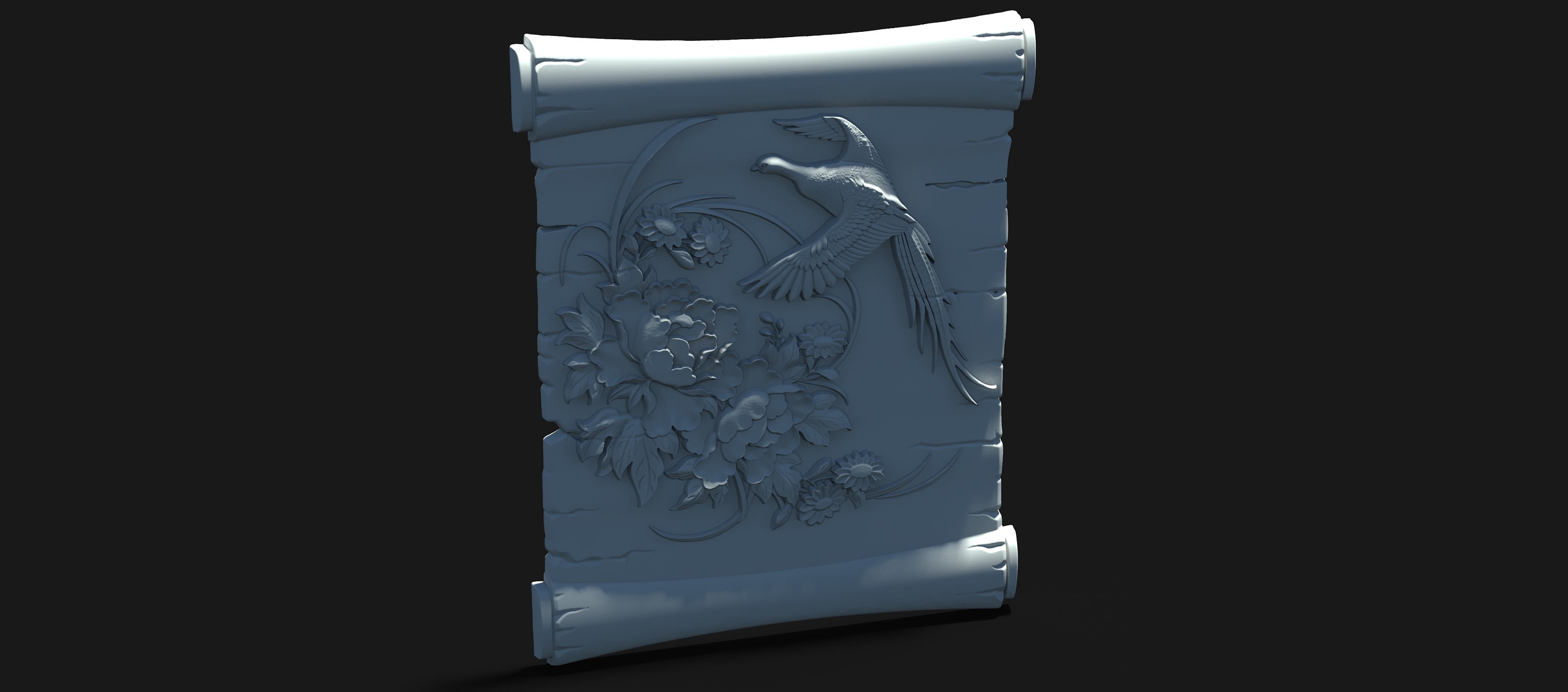 Nature Panno 3d STL Model for CNC Router and 3d Printing - Etsy