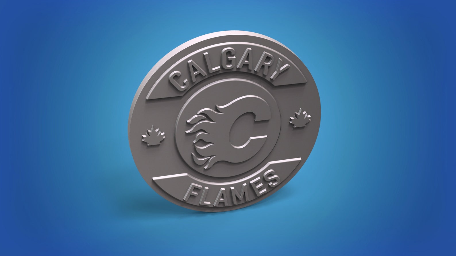 Calgary Logo, 3d STL Model, CNC Router, 3d Printing, Relief, Artcam ...