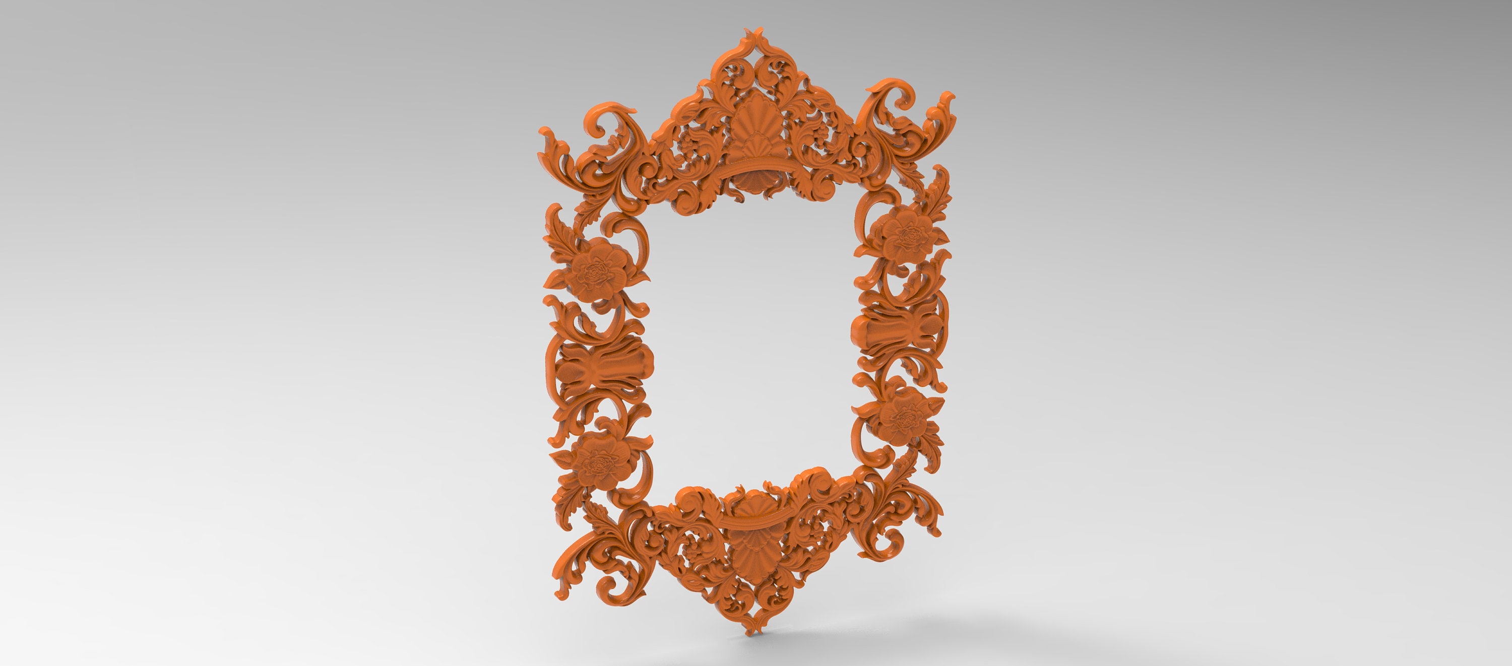 Mirror Frame 3d STL Model for CNC Router and 3d Printing - Etsy