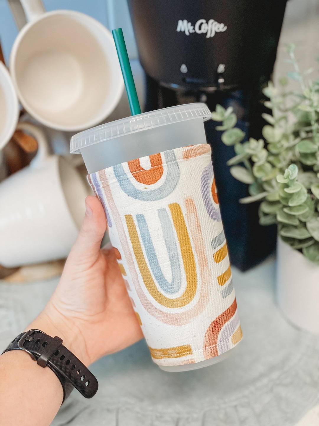 Iced Coffee Cozy Coffee Cozy Venti Starbucks Cozy Ice Coffee Coffee ...