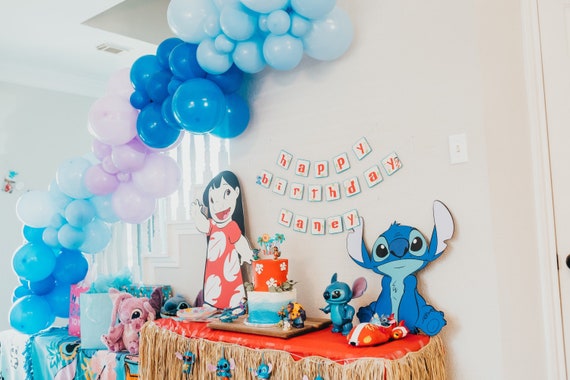 Lilo and Stitch Inspired Party Banner Stitch Birthday Party - Etsy