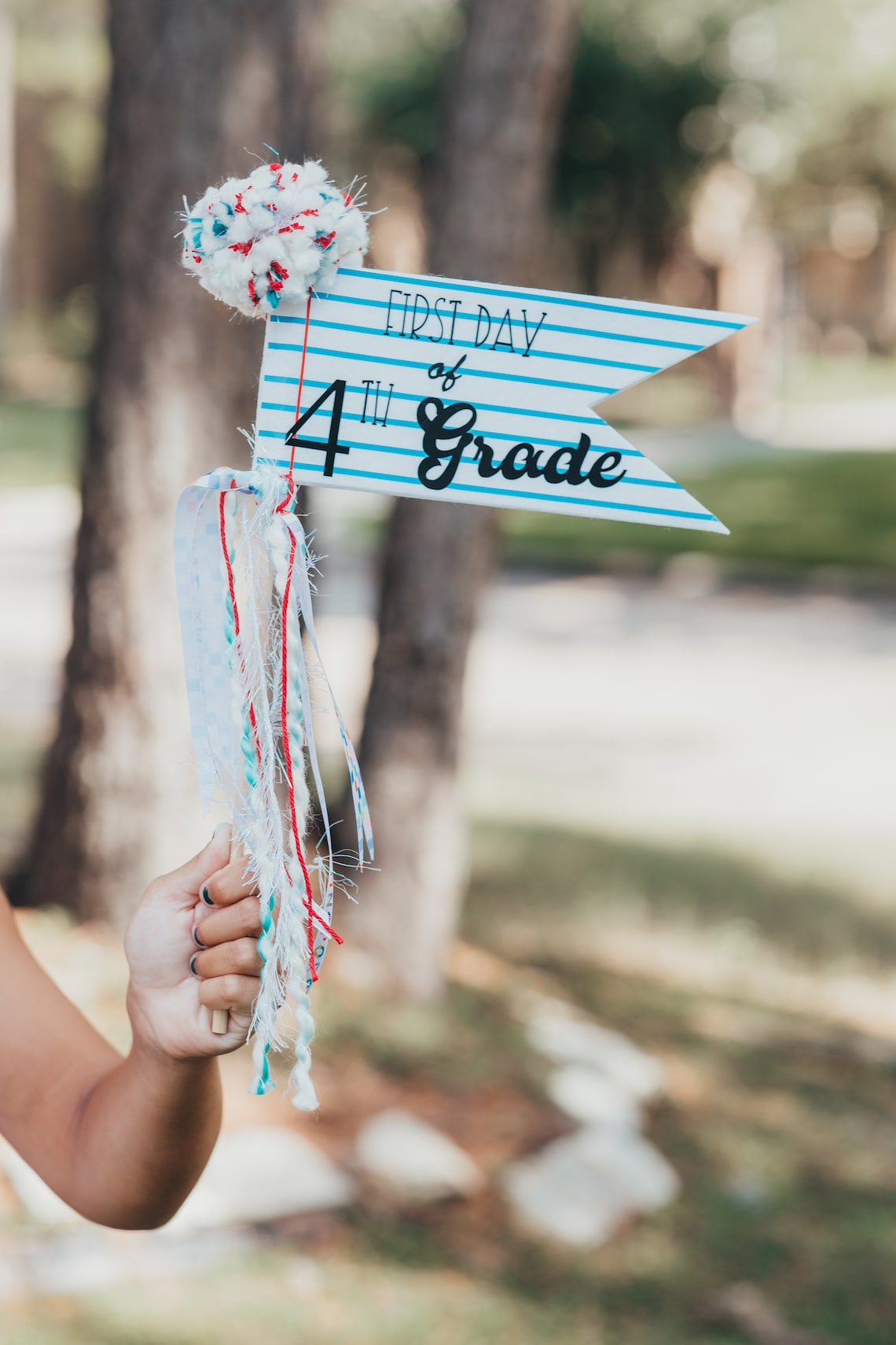 First Day of School Flag Pennant Flag Felt Pennant First Day of Grade ...