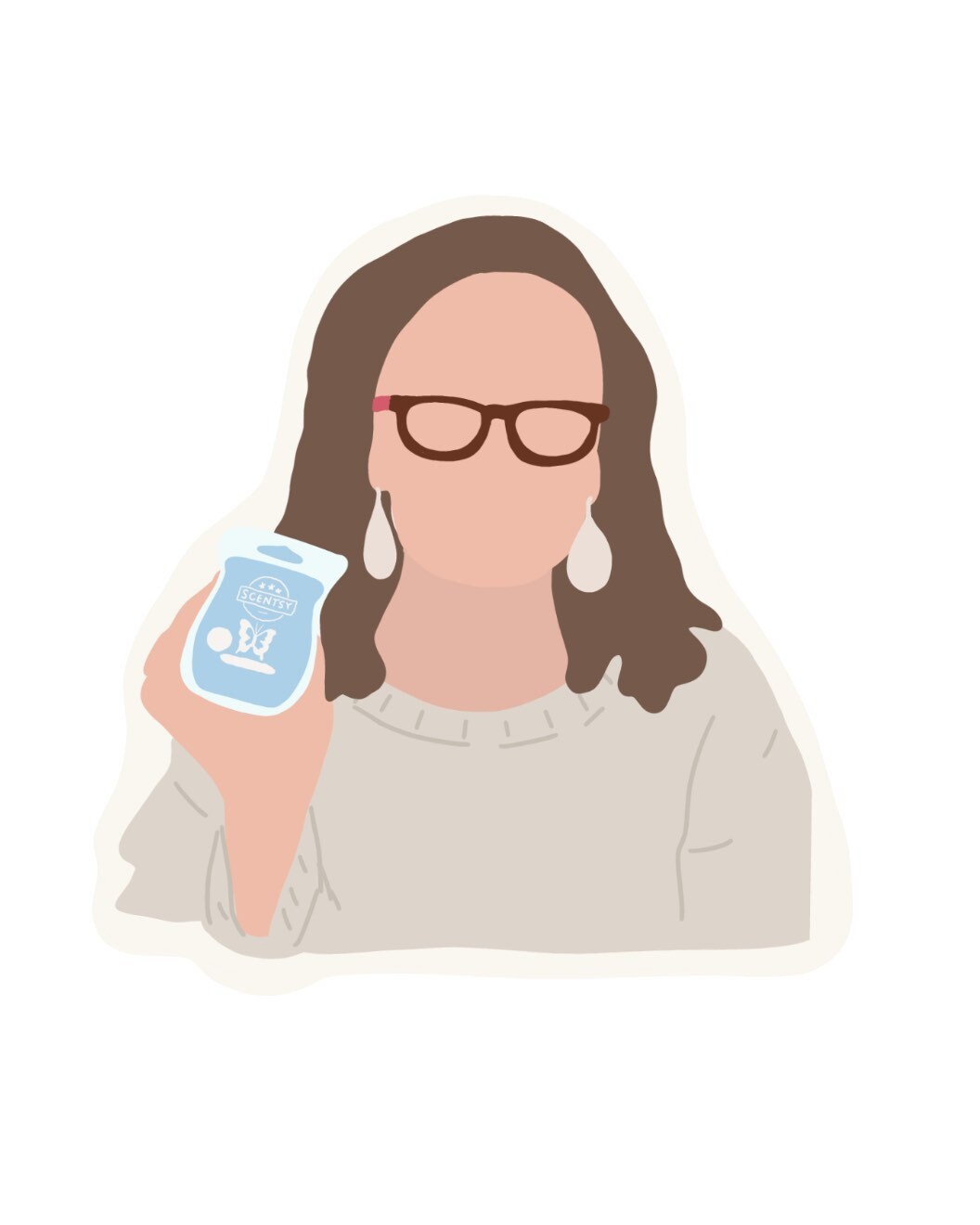 Faceless Portraits Custom Portrait Art Modern Art - Etsy