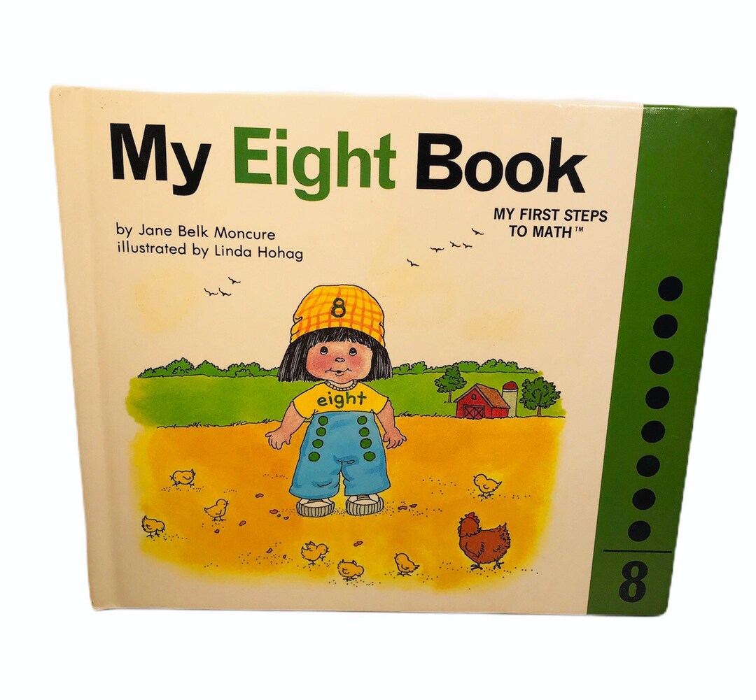 My Eight Book My First Steps to Math Jane Moncure HC 1986 - Etsy