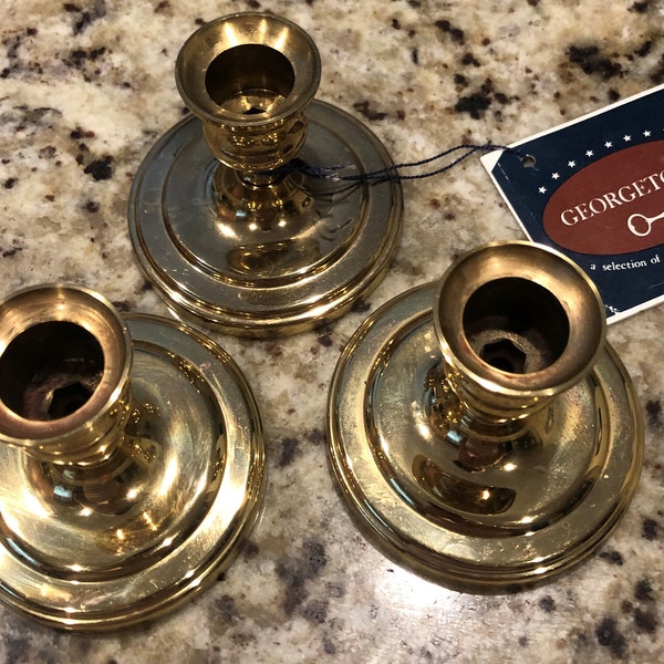 Baldwin Brass Candlesticks - Etsy