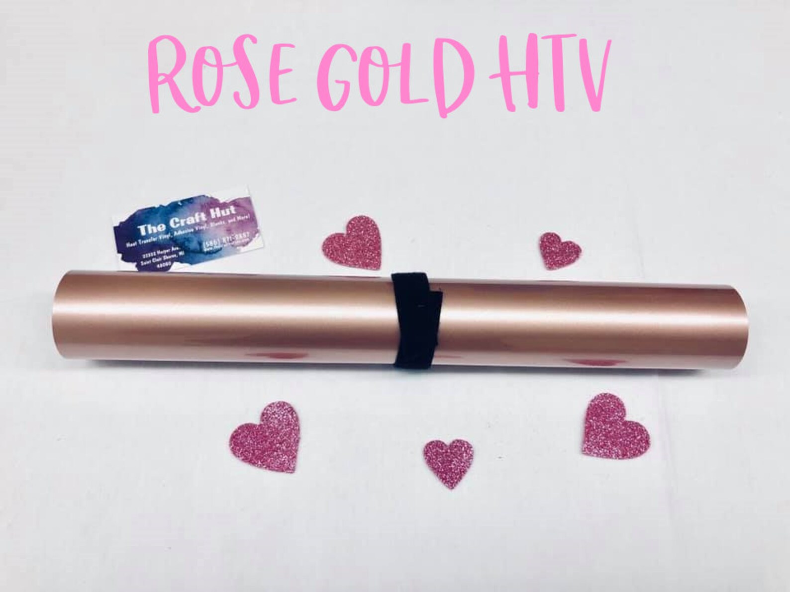 Rose Gold HTV Iron On T-shirt Vinyl Rose Gold Siser HTV heat Transfer ...