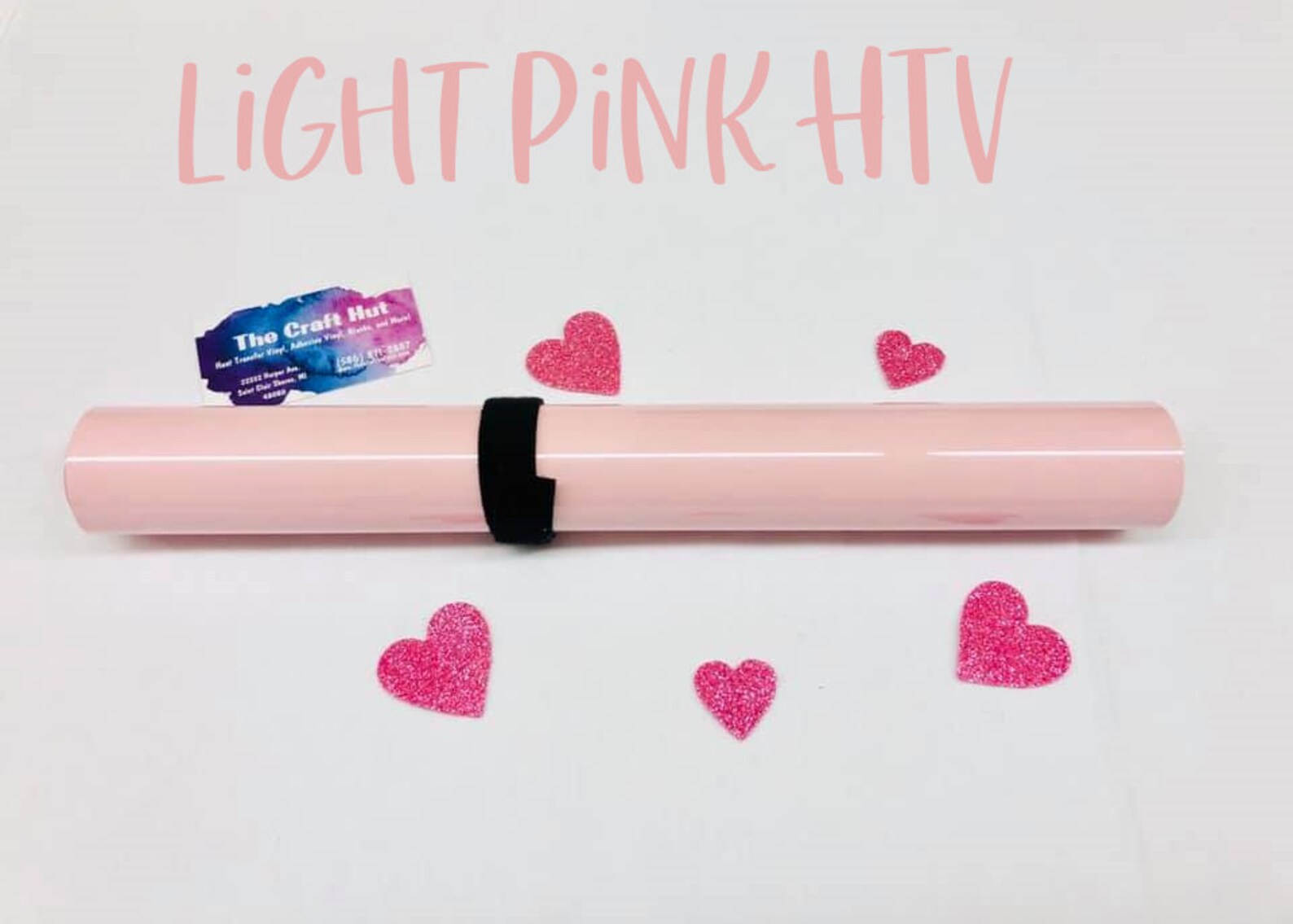 Light Pink HTV Iron On T-shirt Vinyl Light Pink Siser HTV heat Transfer ...