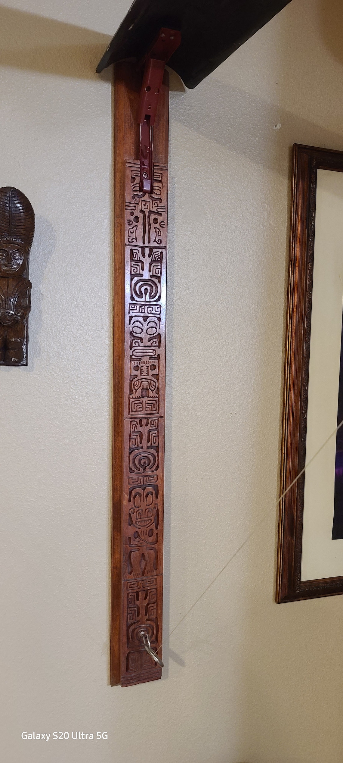 Tiki Totem Toss Tiki Mask With Hidden Ring Toss Game Inside - Etsy