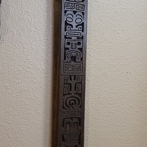 Tiki Totem Toss Tiki Mask W/ Hidden Game Inside - Etsy