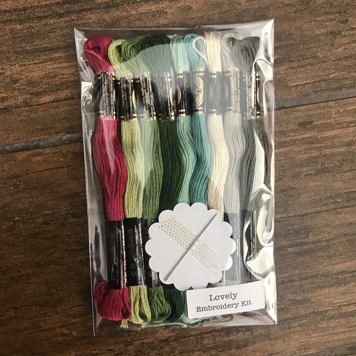 Embroidery Kit Lovely Embroidery Design Floral Embroidery - Etsy