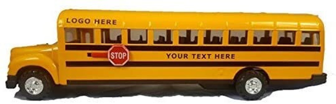 Conventional Hood School Bus Custom Lettered - Etsy