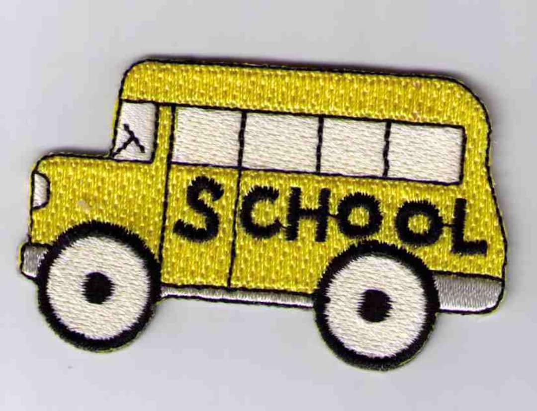 School Bus Patch, - Etsy