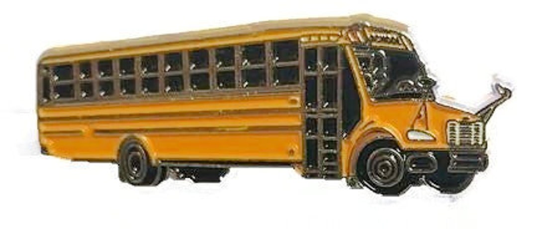Thomas C2 School Bus Pin 1.5 Inch - Etsy