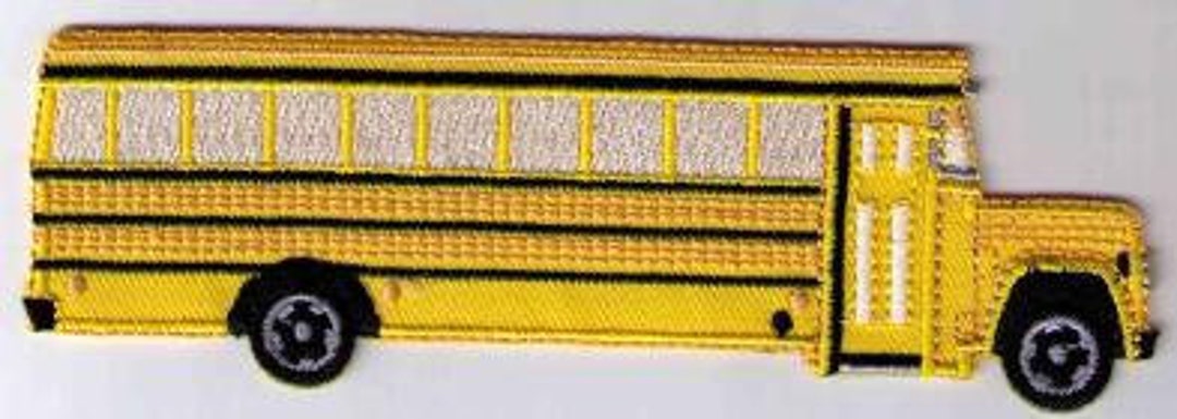 School Bus Patch, - Etsy