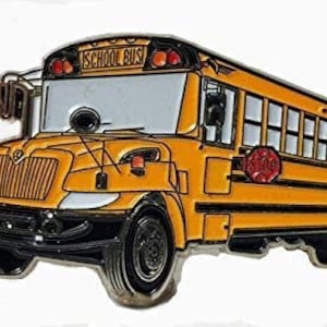 School Bus Pin, International Ce 1.25 INCH - Etsy