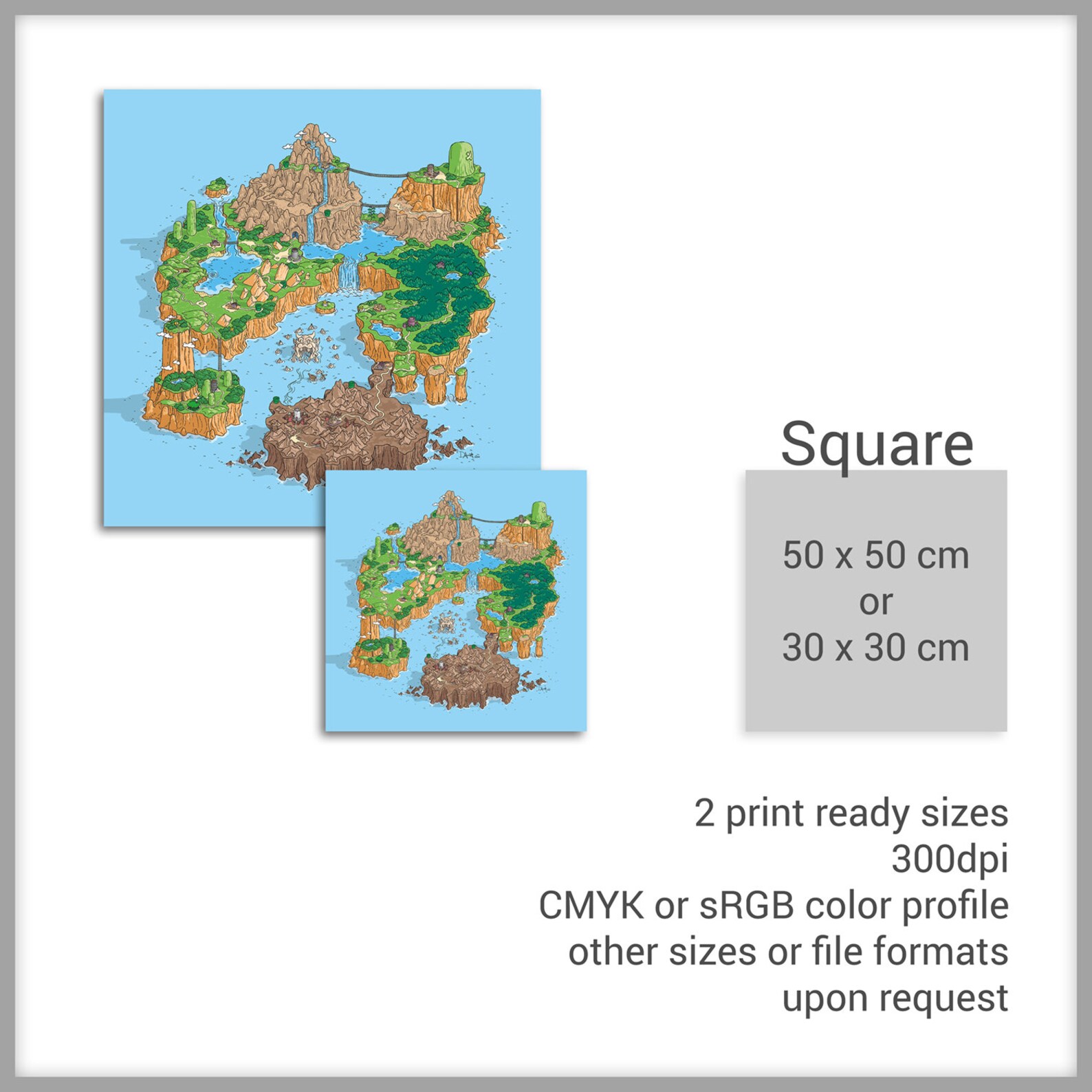 Super World - Digital Drawing - Super Mario World Map - SNES Video ...