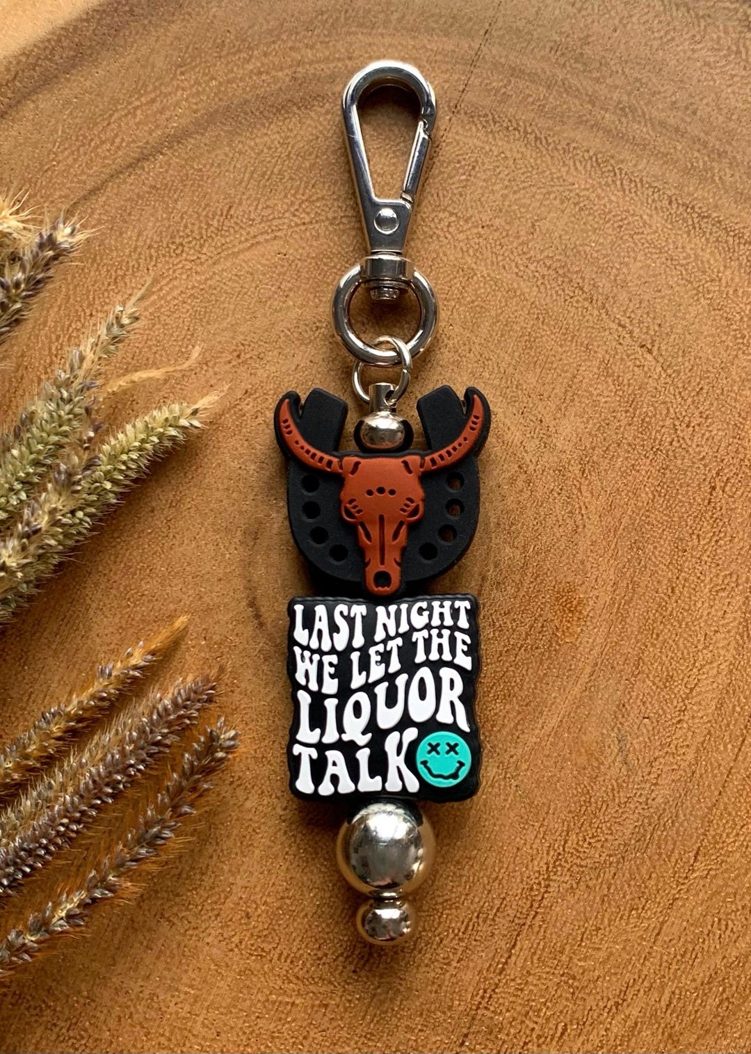 Morgan Wallen Keychain Country Music Country Keychains Boho Modern Gold ...