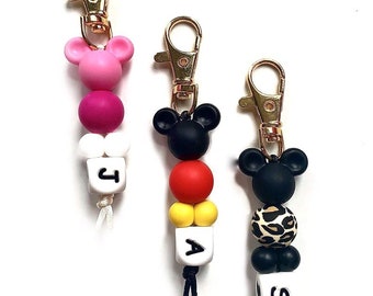 Mickey Mouse Zipper Pull - Etsy
