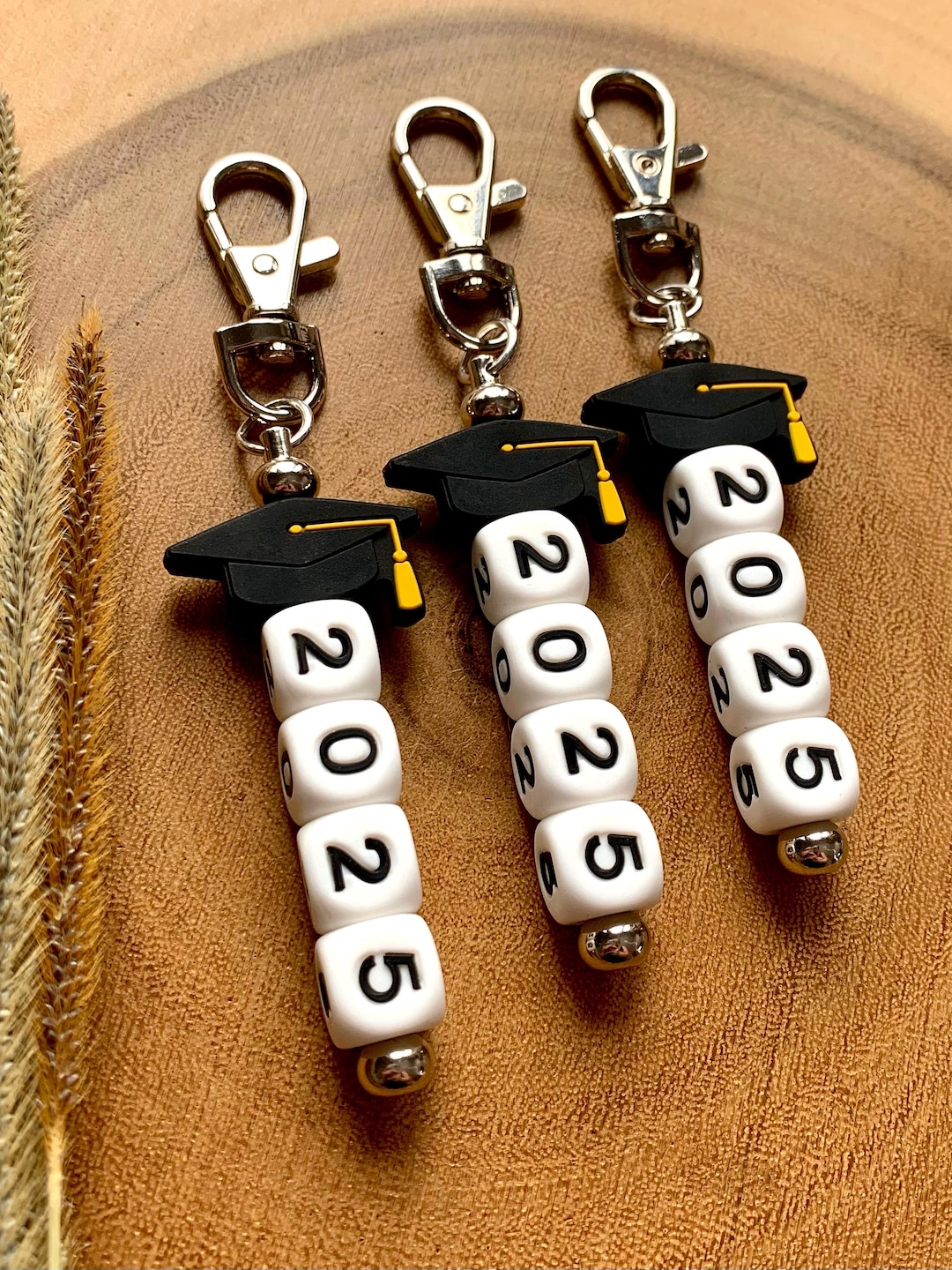 Keychains • Graduation Gift • Grad • Cap & Gown • Graduation Keychain ...