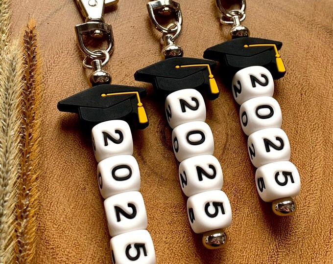 Keychains • Graduation Gift • Grad • Cap & Gown • Graduation Keychain ...