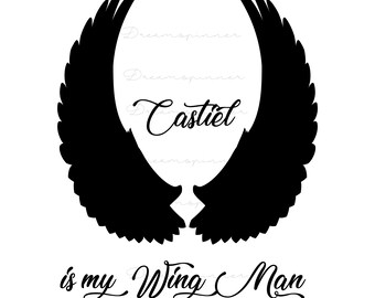 Castiel svg | Etsy
