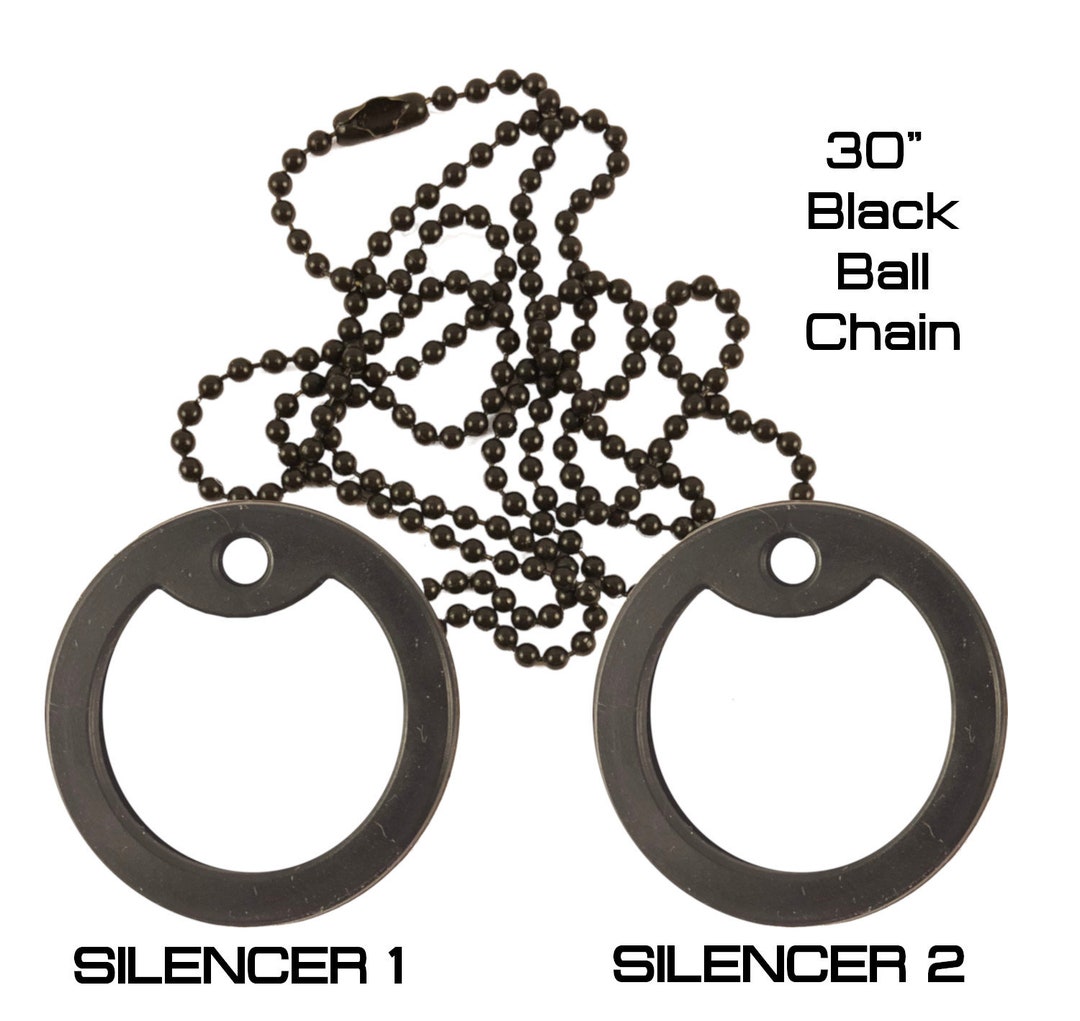 Classic Dog Tag Tune-up Repair Kit Includes Silencers & 30 Inch Black ...