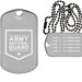 US National Guard Dog Tag Necklace Custom Engraved Military - Etsy