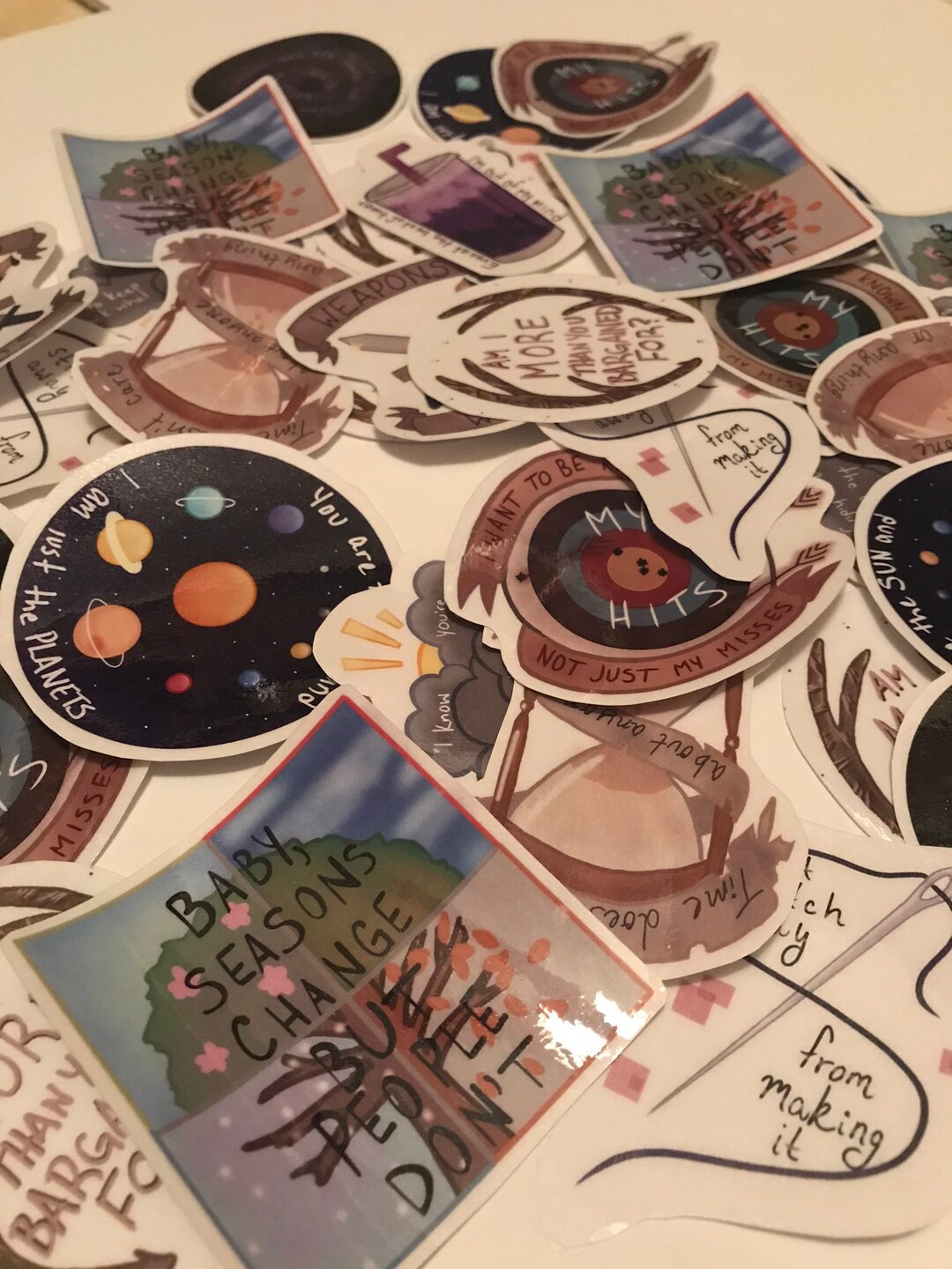 CLEARANCE Emo Music Stickers - Etsy