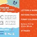 Tracing Letters and Numbers, Alphabet Worksheets, Printable, Coloring ...