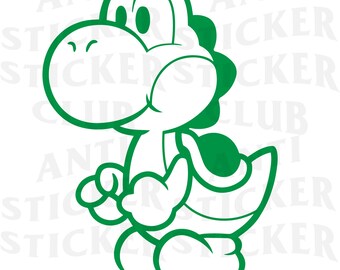Yoshi decals | Etsy