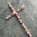Christian Cross Wall Decoration Wire Beaded Crucifix Wall Hanging ...