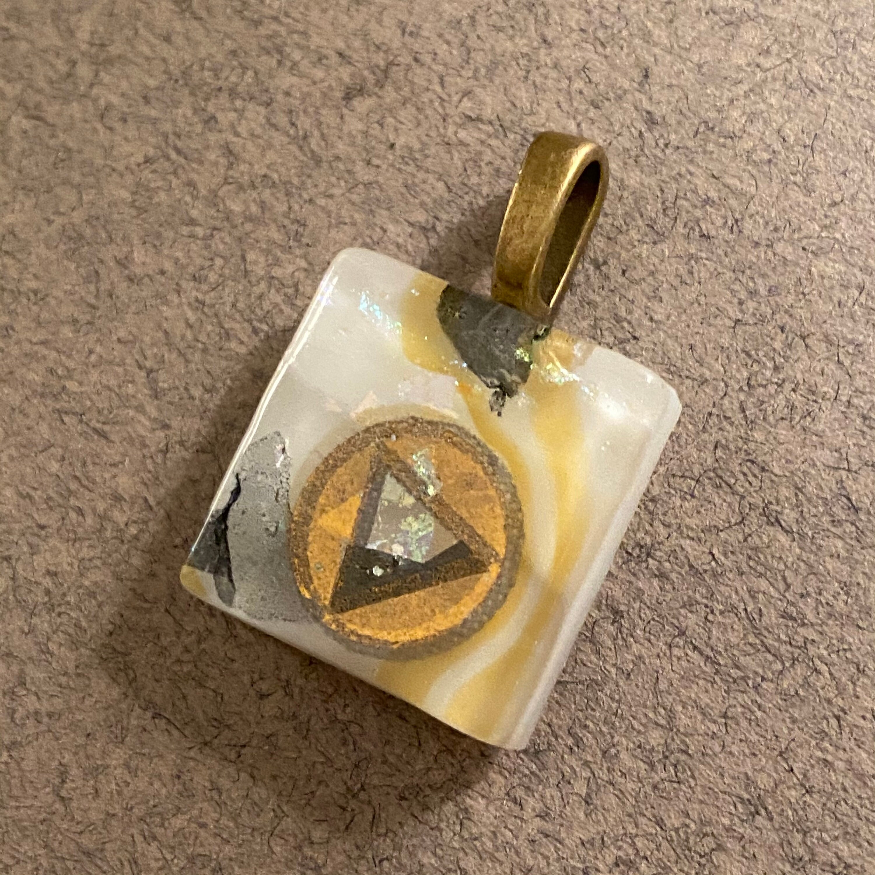 Serenity Prayer Token Triangle Strength Symbol Recovery - Etsy