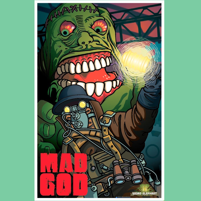 Mad God Poster - Etsy