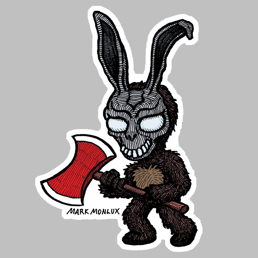 Frank With Axe Sticker - Etsy