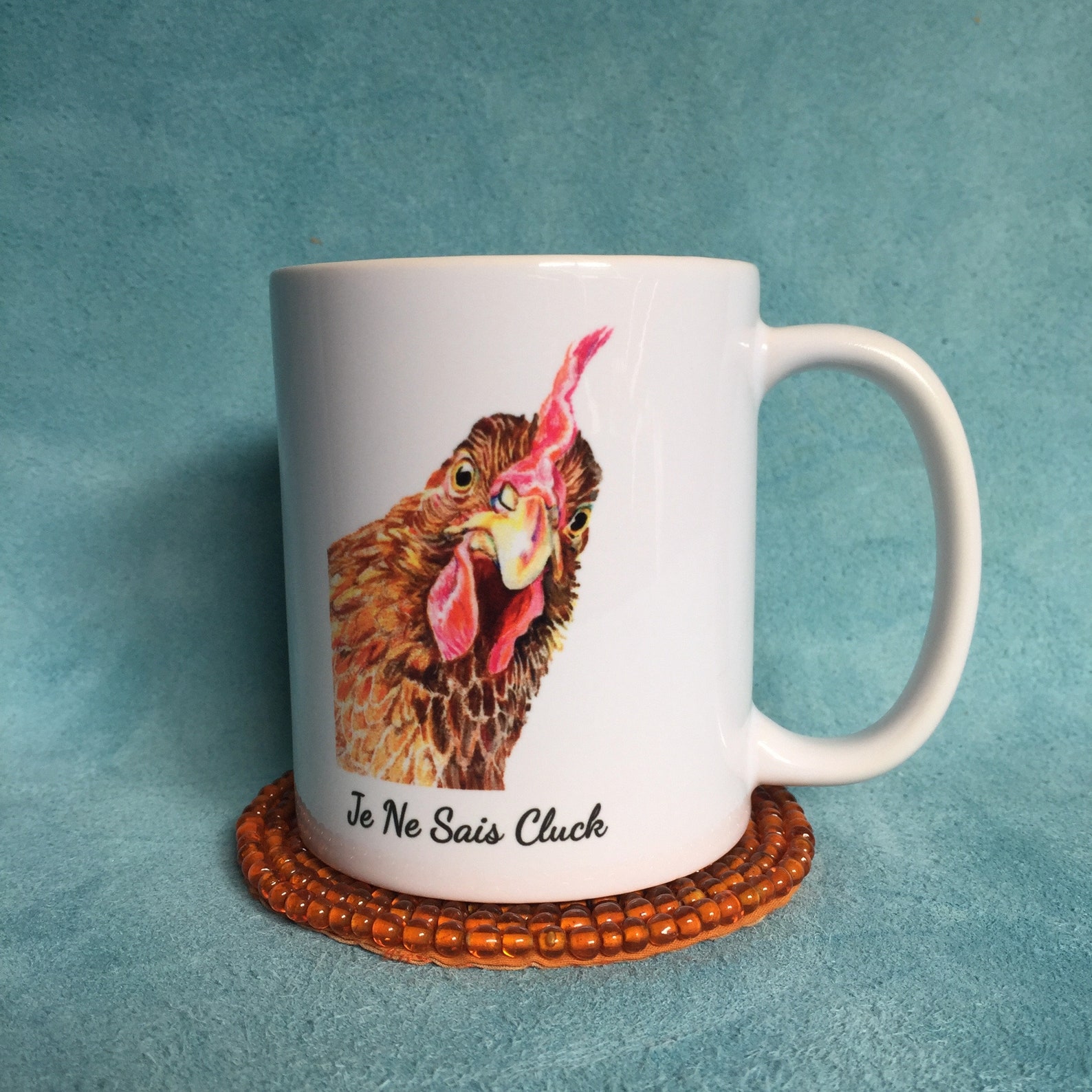 Chicken Mug Peepen the Hen - Etsy