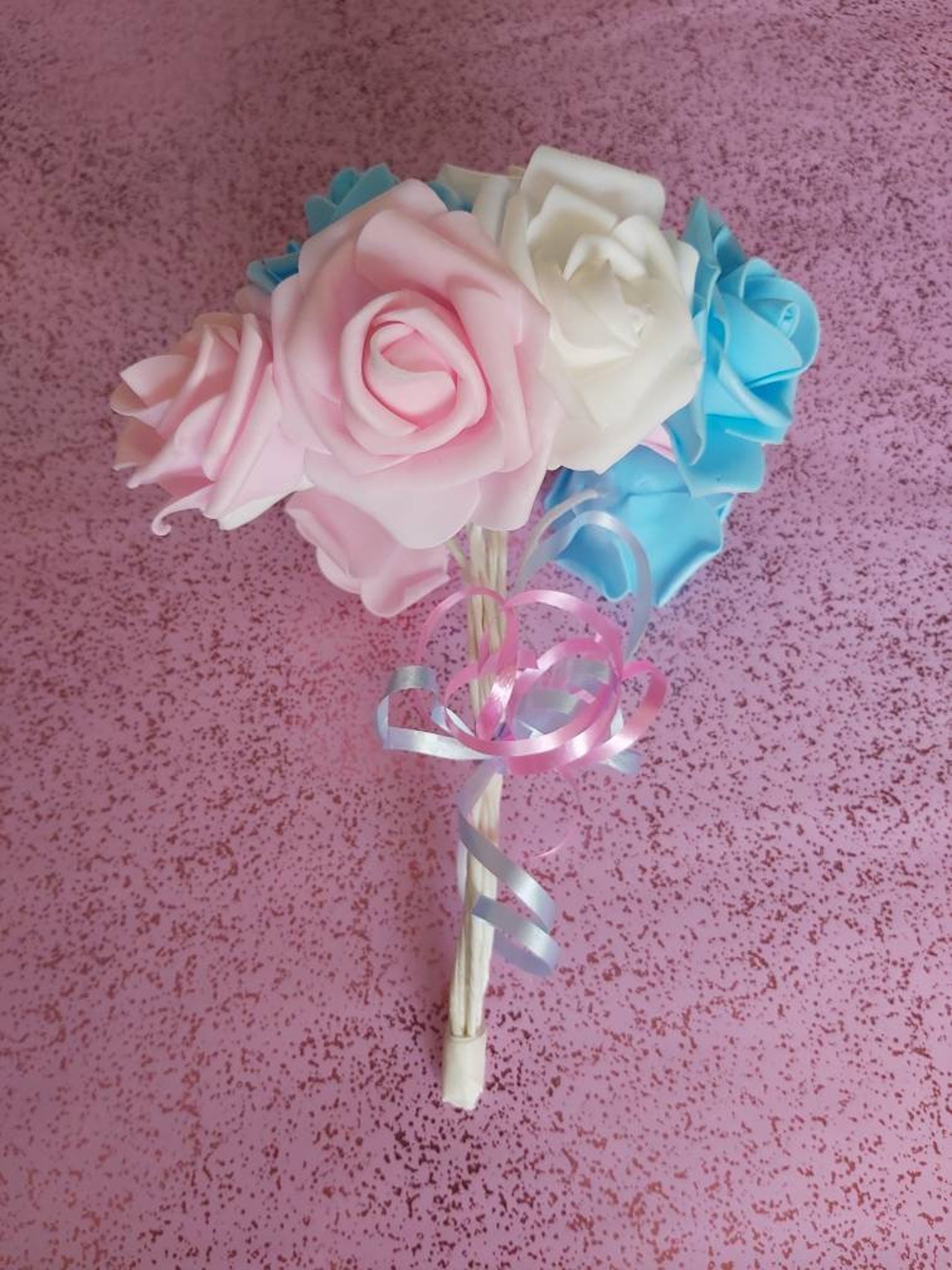 Transgender Pride Flower Bouquet Pride Flag Flowers Trans | Etsy