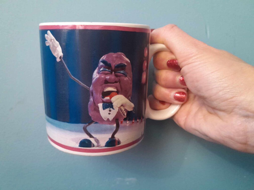 Coffee Mug, California Raisins, Happy Birthday bet You're Wondering How ...