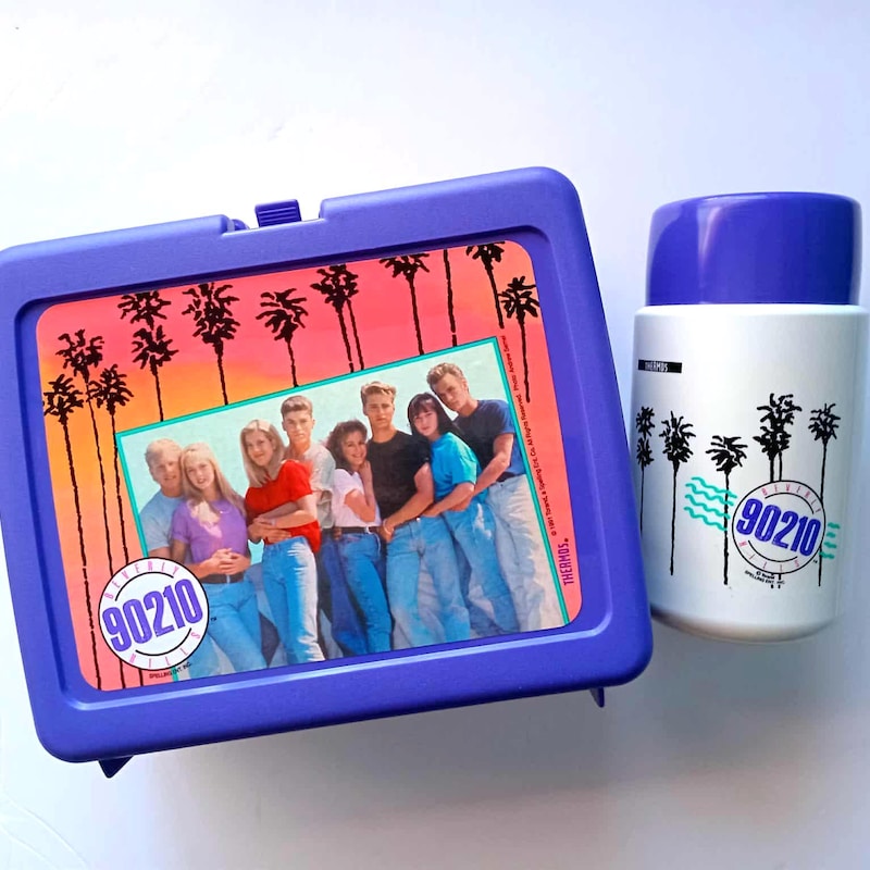 90s Lunch Box - Etsy